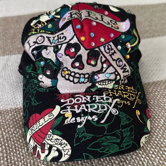 Ed Hardy | Accessories | Vintage Ed Hardy Snapback Hat | Poshmark